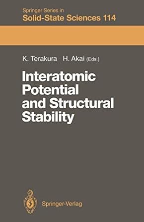 Amazon.com: Interatomic Potential and Structural Stability: Proceedings ...
