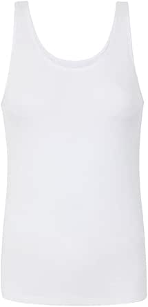 SCHÖLLER Elastic-Single Tank Top 3er Pack weiß 38 : Amazon.de: Fashion