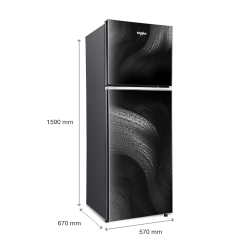 WHIRLPOOL 231L 1 Star Frost-Free Double Door Refrigerator (NEO 278GD ...