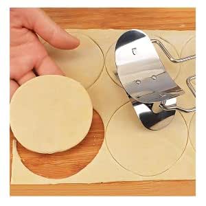 Buy EKESHVAR Big Size Puri Cutter Roller 360* Degree Stainless Steel ...