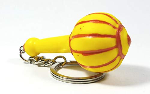 Lord Hanuman (Bajarangi) Gada Keychain (Yellow) - Price History