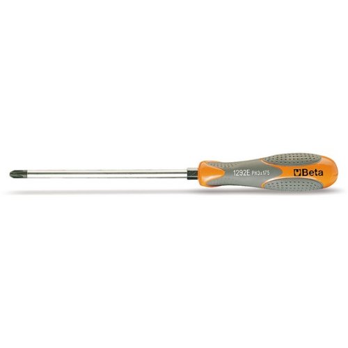 Beta 1292E 8mm x 175mm Screwdriver for Cross Head PHillips Screws with ...
