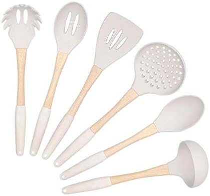 Amazon.com: Glad Cooking Utensils Set with Acacia Wood Handles, 6 ...