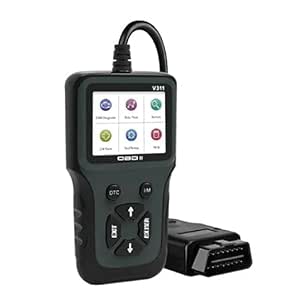 Kingpro BS6 Bikes V311 OBD2 Scanner Bike Fault Code Reader Color Screen Automotive Diagnostic ...