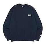 ・ブランド:NEW ERA(ニューエラ)・製造元/メーカー部品番号:14873920・サイズ：L 着丈：約73cm / 袖丈：約64cm / 身幅：約60cm・カラー：ミディアムネイビー・14873920・シンプルなトレーナーのフロントに人...
