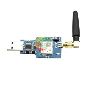 Amazon.com: Generic USB to GSM Serial Port GPRS SIM800C Module with Bluetooth-Compatible ...