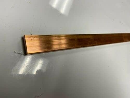 Amazon.com: Copper 110 Flat Bar 1/4" x 3/4" x 6"-Long - .25" x 3/4 ...