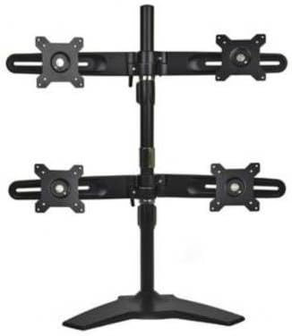 Amazon.com: Planar Quad Monitor Stand - Up to 26.5lb - Up to 24" LCD ...