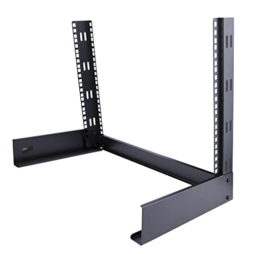 StarTech.com 8U 19″ Desktop Open Frame Rack – 2 Post Free-Standing ...