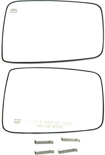 Amazon.com: Parts N Go 2009-2018 Ram 1500/2500 Heated Mirror Glass ...