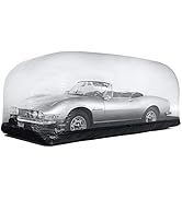 Amazon.com: IN THE GARAGE Ultimate Car Shield Grey Outdoor - Inflatable ...
