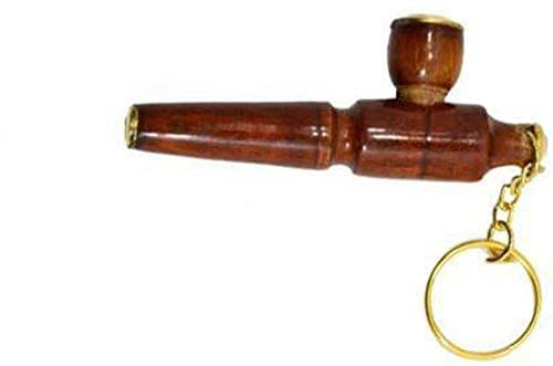 Buy Wooden Smoking Pipe Key Chain, Cigarette Pipe, Tobacco Pipe, Hookah ...