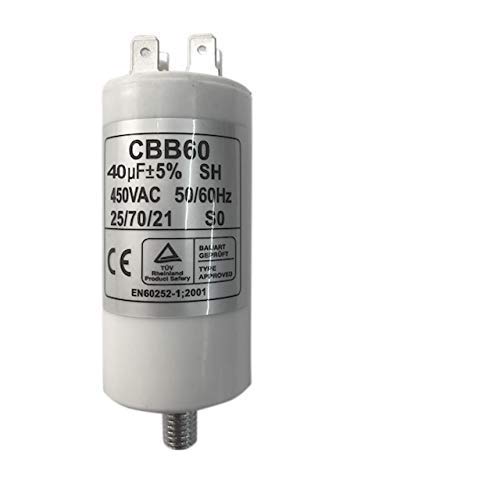 Universal Microfarad Start Run Motor Capacitors MFD 1.5UF - 80UF Spade ...