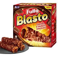 Fullo Blasto Wafer Stick Chewy Caramel & Crunchy Chocolate, 225G ...
