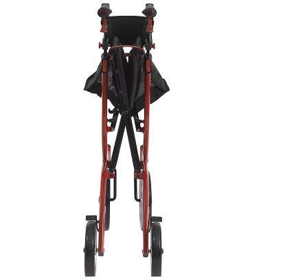 DRIVE F-22 Rollator Walker, Black and Gray, with Removable Storage Case ...