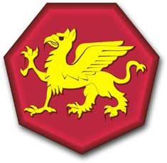 Amazon.com: US Army 108th Training Division Patch Decal Sticker 3.8 ...