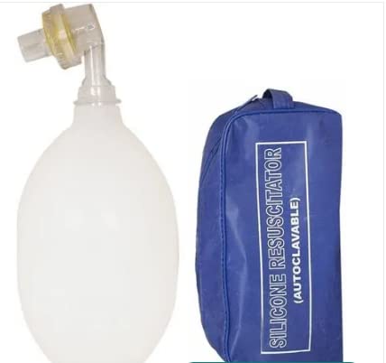 Bag CPR Bag Manual Resuscitator Adult First Aid Autoclavable : Amazon ...