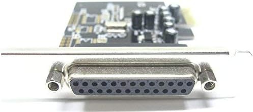 Amazon.com: PCI-E PCI-Express to DB-25 LPT1 Parallel Printer Port Card ...