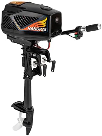 Amazon.com: HANGKAI 5 HP Electric Outboard Motor, 48V 1200W Outboard Motor Engine Trolling Motor ...