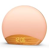 Amazon.com: REACHER Sunrise Alarm Clock with Bluetooth Speaker & FM ...