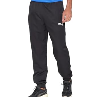 Puma Men's Regular Woven Pants (58673301_Black_XL UK) : Amazon.in ...