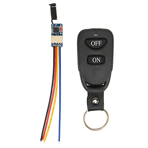 Goshyda Wireless Remote Switch, DC 5V24V 3A Mini Relay Wireless Remote ...