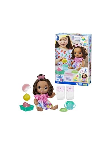 Snapklik.com : Fruity Sips Doll, Lemon, Toys For 3 Year Old Girls, 12 ...