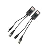 XIKKART Video Balloon For cctv rj45, 4-Pack 8MP Video Power Balun Bnc ...
