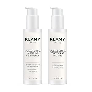 KLAMY NEW YORK Gentle Hair Care Set, Conditioning Shampoo and ...