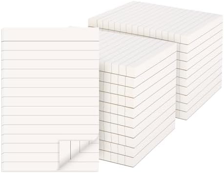 Amazon.com : zmybcpack 20 Pack Lined Memo Pads 4”x6” Note Pads - 100 ...