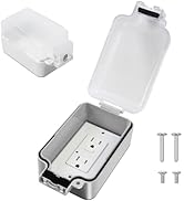 ZUYIYI Outdoor Power Outlet, Waterproof Weatherproof IP66 US Electrical ...