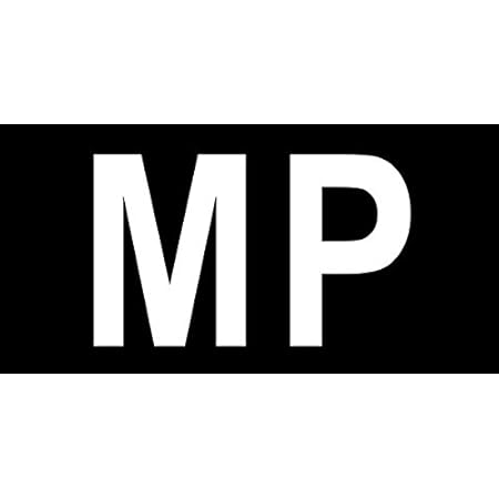Amazon.com - Black Armband Style MP Sticker (Army Military Police Logo ...