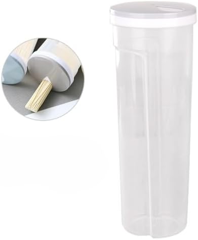 Amazon.com: Clear Plastic Tall Food Storage Spaghetti Noodle Pasta ...