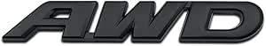 uwwwing Chrome 3D Metal Large AWD Logo 4x4 Emblem All Wheel Drive Badge ...