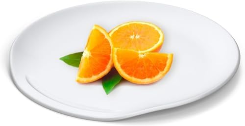 Amazon.com: Round Cutting Board Plates,10 inch with Juice Grooves ...