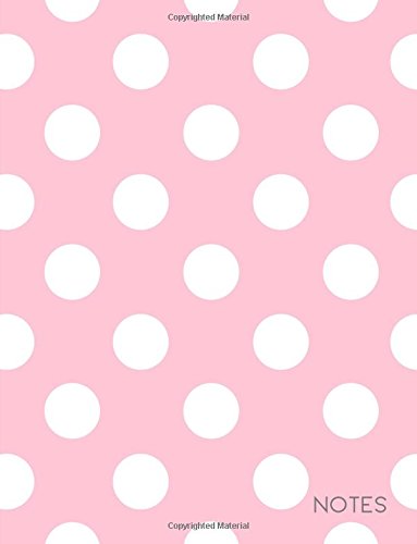 Notes: Pink Polka Dots Notebook Journal (8.5 x 11): Joy Tree Journals ...