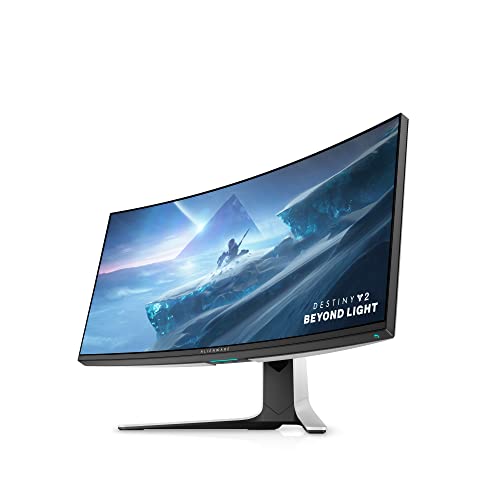 Alienware AW3423DW Curved Gaming Monitor 34.18 inch Quantom Dot-OLED ...