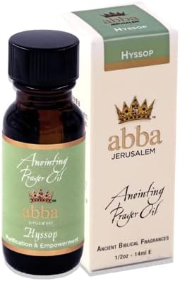 Amazon.com: Generic ABBA Oil Hyssop 1/2oz ANOINTING Oil Bottle in Gift ...