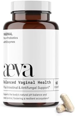 Aeva Vaginal Probiotic: Probiotics + Prebiotics + Enzymes + Fulvic Acid ...
