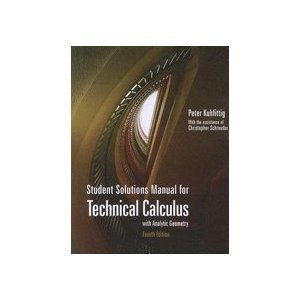 Amazon.com: Technical Calculus with Analytic Geometry: 9780534218539 ...