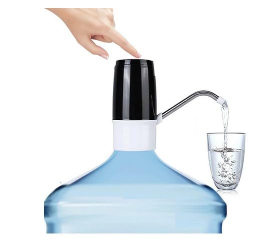 Water Bottle Pump, Automatic Drinking Water Bottle Pump USB Charging ...