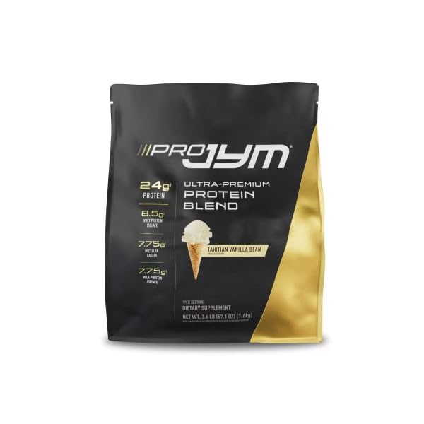 Pro JYM Tahitian Vanilla Protein Powder - Whey Protein Isolates, Casein ...