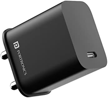 Portronics Adapto 20C Type C 20w Adapter for iPhone 14/14 Plus/ 14 Pro ...