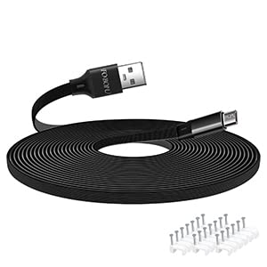Amazon.com: Foboiu Micro USB Cable 10ft, 10 ft Micro USB Extension ...