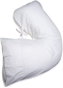 Amazon.com: Obus Forme L-Shaped Pillow White : Home & Kitchen