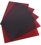 Amazon.com: 5 Pack Acrylic Sheet Blue Translucent Colored Transparent ...