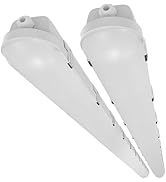 HYPERLITE 8FT LED Vapor Tight Light Fixture, 15600LM IP66 Waterproof ...