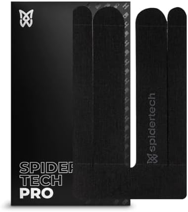 Amazon.com: Spidertech Professional Pre-Cut Cotton Kinesiology Tape for Lower Back Pain and ...
