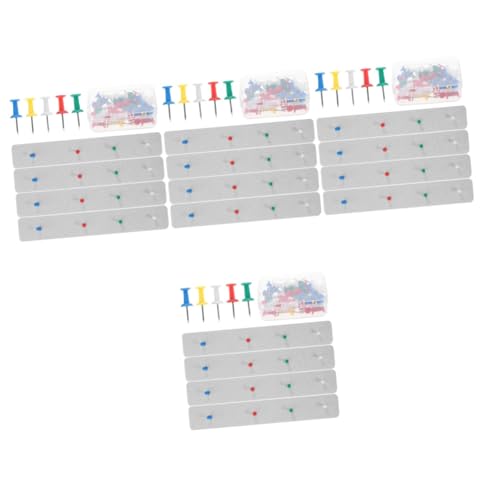 Buy NUOBESTY 4 Sets Felt Board Notice Boards Announcement Message Board Cork Boards for Walls ...