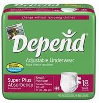Amazon.com: Depend Adjustable Underwear (Pack) : Health & Household